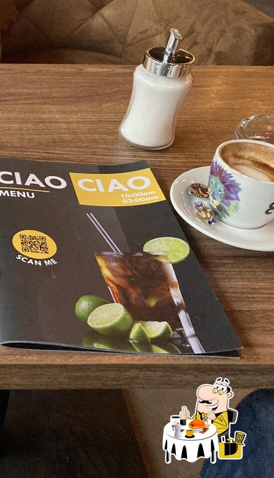 Speisekarte von Café Bar Ciao Ciao, Frankfurt am Main