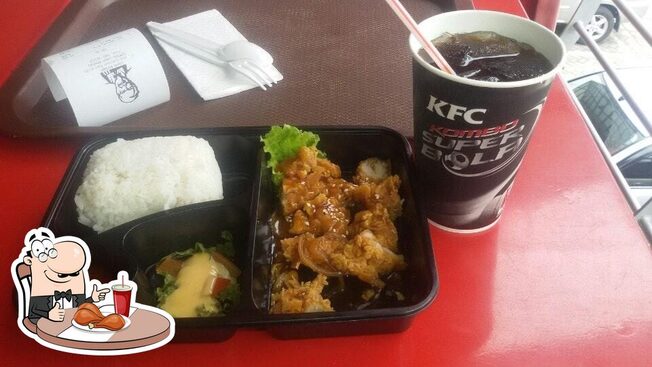 Menu at KFC restaurant, Luwuk