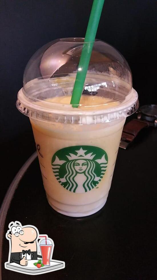 Menu at Starbucks cafe, Paris, 91 Bd Saint-Germain