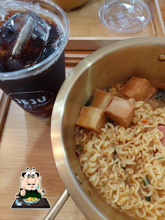 Menu at Jeju Ramyun Food Park restaurant, Iloilo City