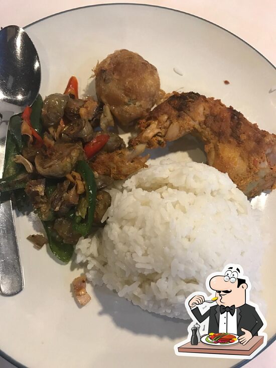 Menu at RM Onde Mande restaurant, Balikpapan