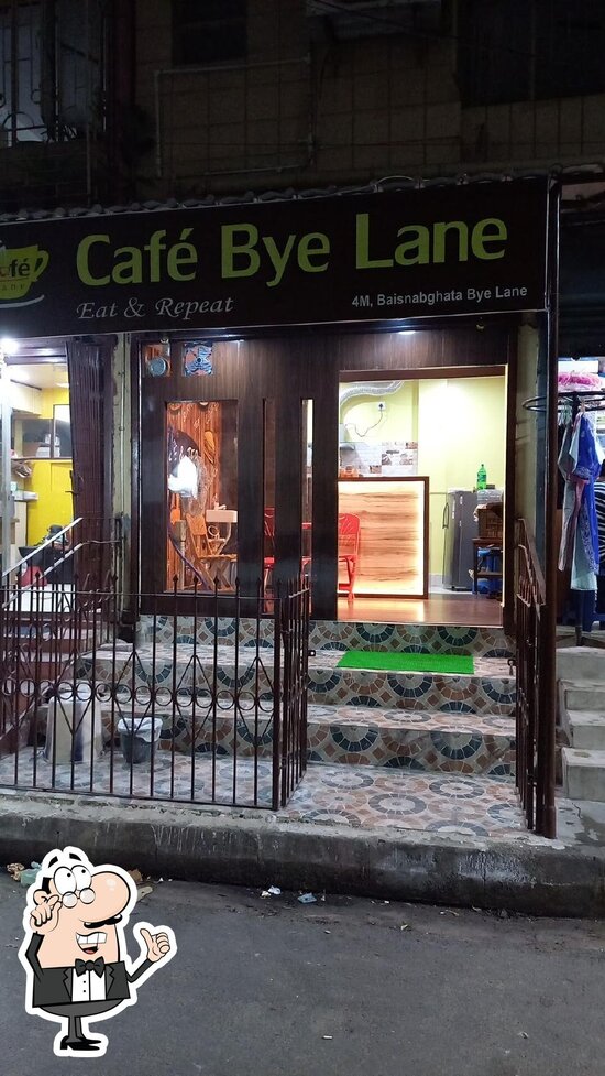 Menu at Cafe bye lane, Kolkata
