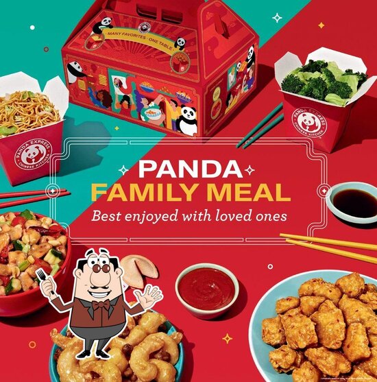 Menu at Panda Express fast food, Martinsburg
