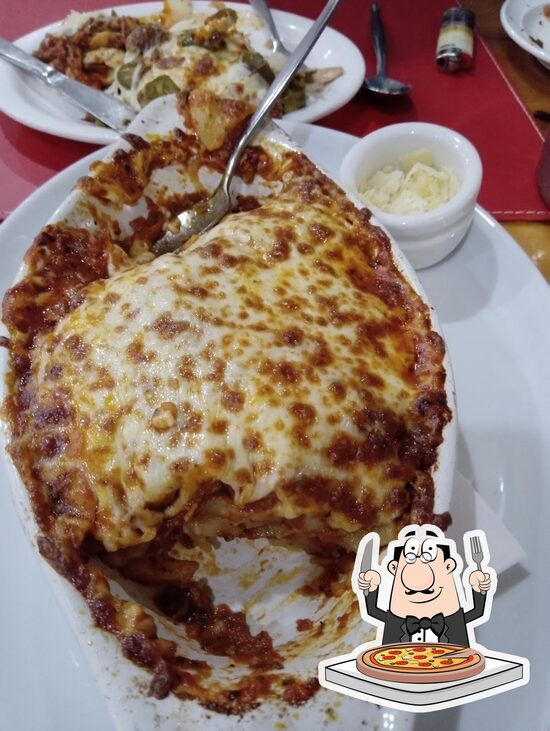 Menu at IL Colosseo pizzeria, Taree