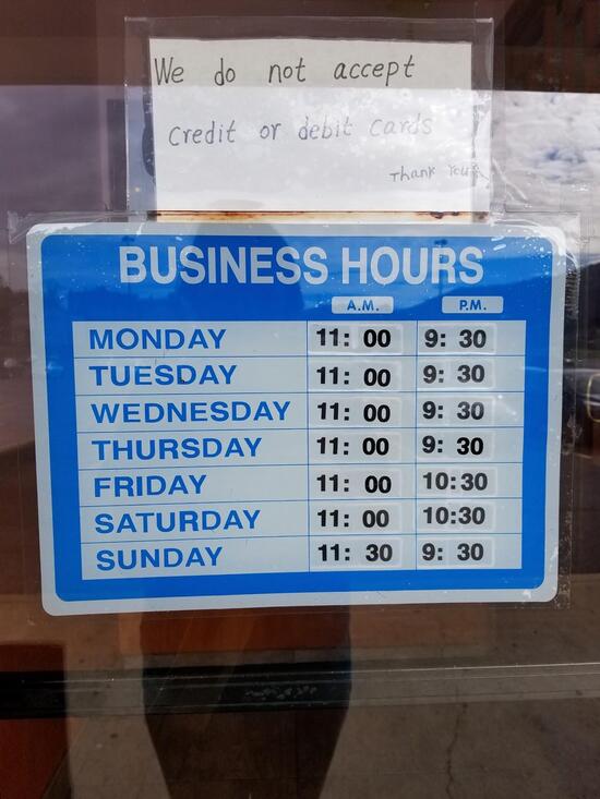 Long Spring, Keyser - Restaurant menu, prices and reviews