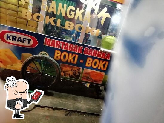 Menu at Martabak Bangka Boki cafe, Kotabumi
