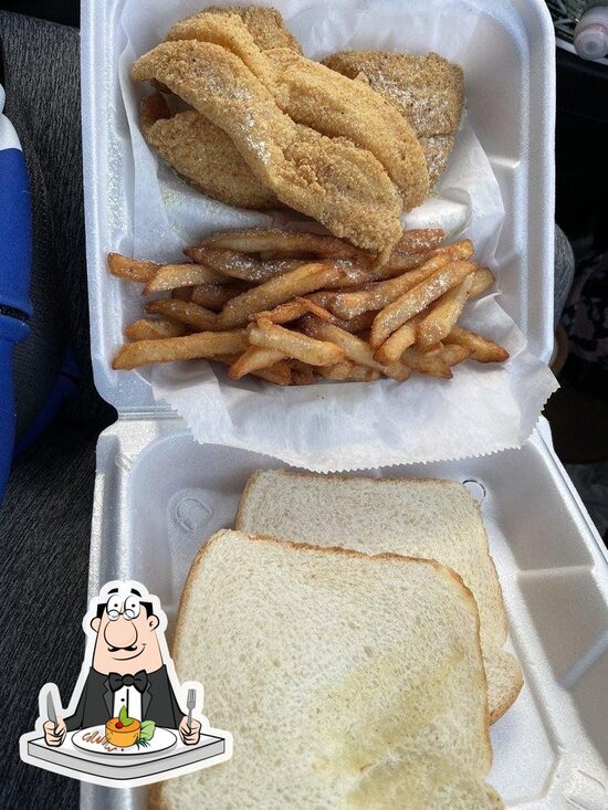 Menu at Captain JJ’s Fish ‘n’ Chicken restaurant, Springfield