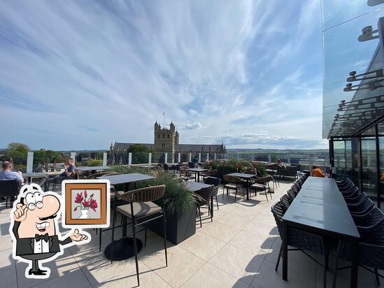 Menu at Becketts Rooftop Bar, Exeter