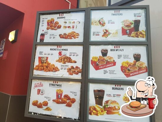 KFC Sarnia Road restaurant, Queensburgh, 121 Main Rd - Restaurant menu ...