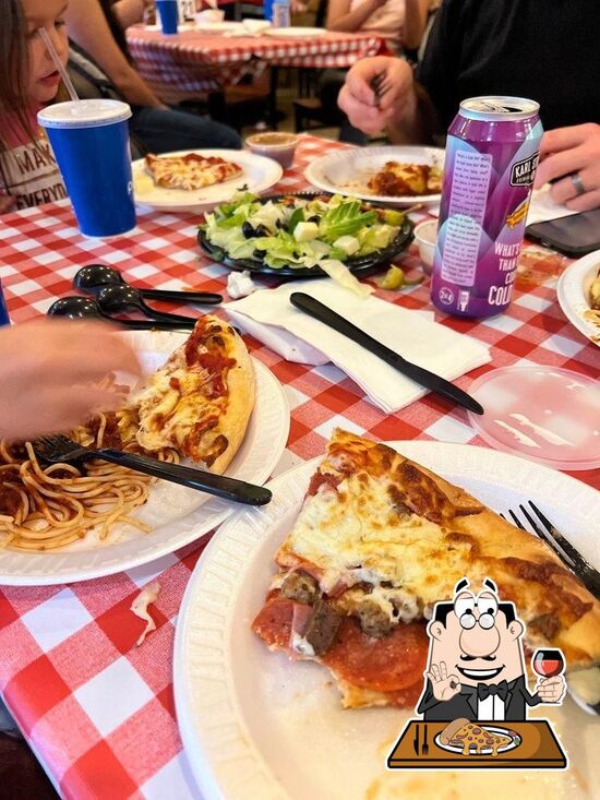 Menu at Adriano's Pizza Grotto pizzeria, Alpine