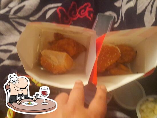 Menu at KFC restaurant, Auckland