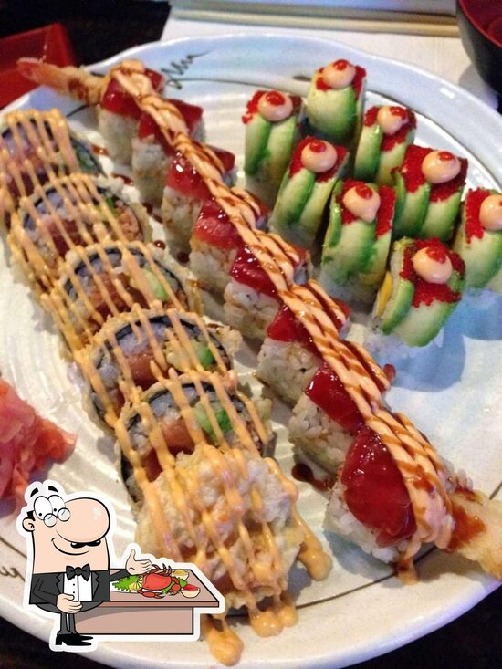Menu at Miyako Sushi restaurant, Harrisburg