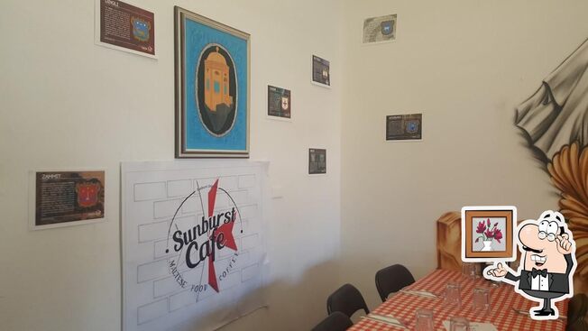 Menu at Sunburst Cafe, Penrith