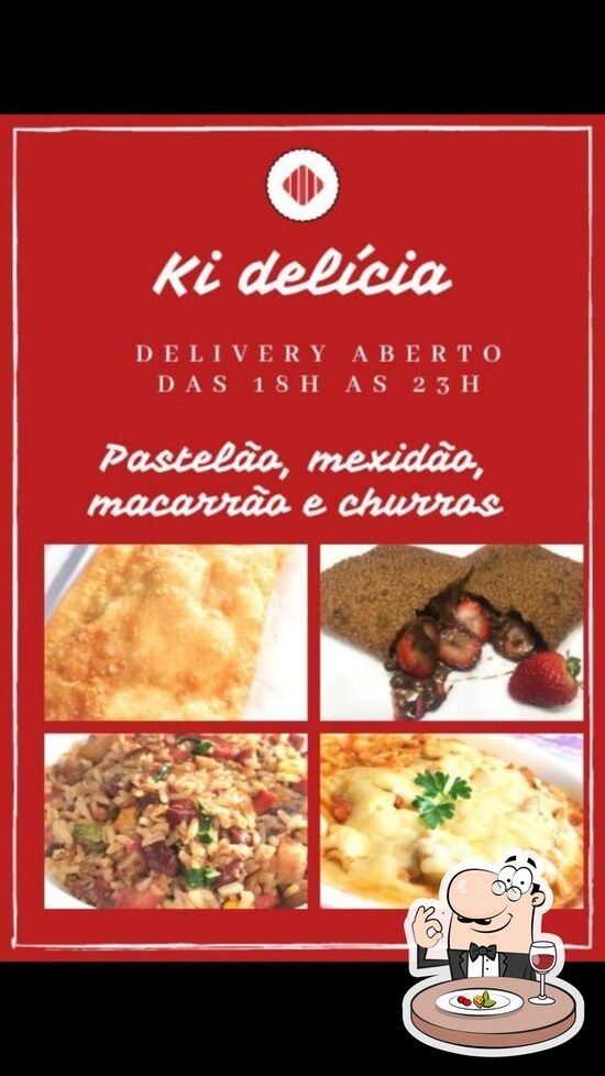 Menu at Ki Delícia restaurant, Patrocínio
