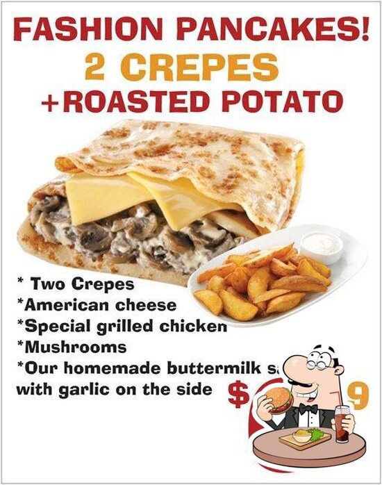 Menu at Queen Chicken restaurant, Tarentum
