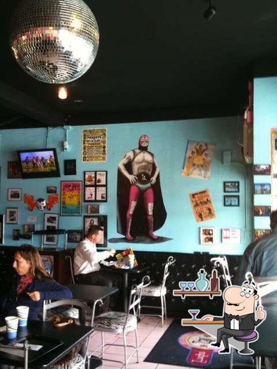 Menu at Lucha Libre Taco Shop restaurant, San Diego, W Washington St
