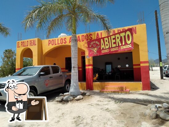 Menu at El Pollo Real restaurant, El Sargento