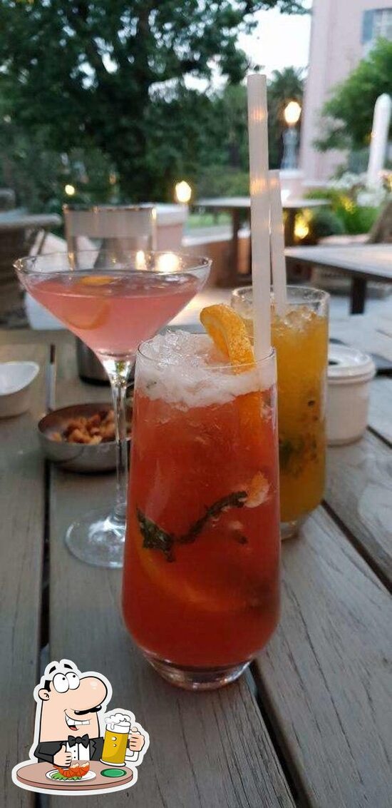 Menu at Planet Bar, Cape Town, 76 Orange St