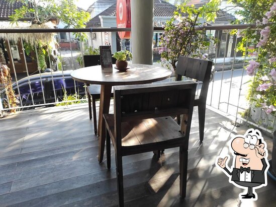 Menu at Warung Semesta restaurant, Ubud, No.9 Indonesia