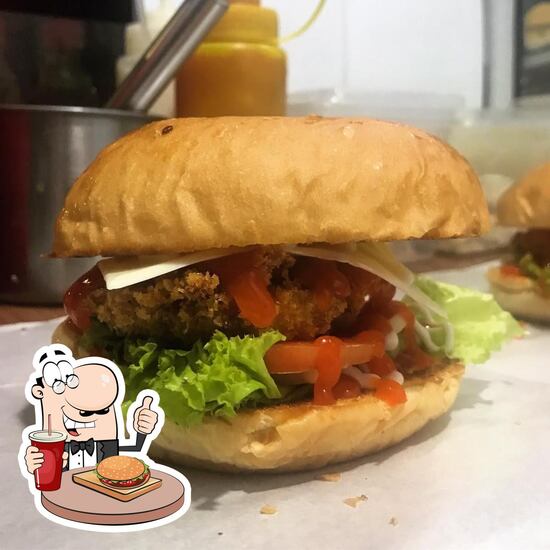 Menu at The Street Burger restaurant, Malang, Jl. Kolonel Sugiono No.135