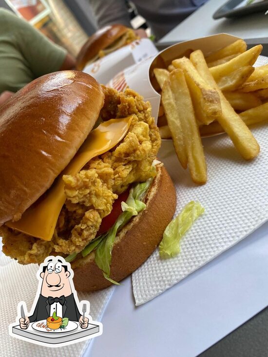Speisekarte von CCF - Crispy Chicken Factory restaurant, Wien