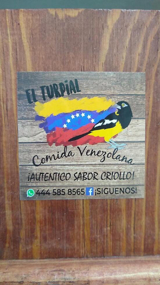 Menu at El Turpial Comida Venezolana restaurant, San Luis Potosi, 78170 ...