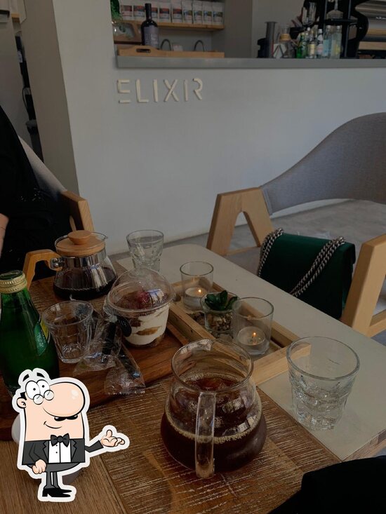 Menu at Elixir Specialty Coffee cafe, Abu Dhabi