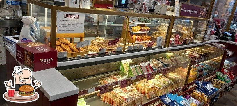 Menu at Costa Coffee, Bristol, Drive Thru, Fieldfare