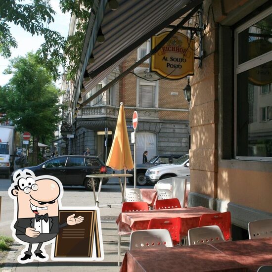 Menu da Al Solito Posto, Zurigo