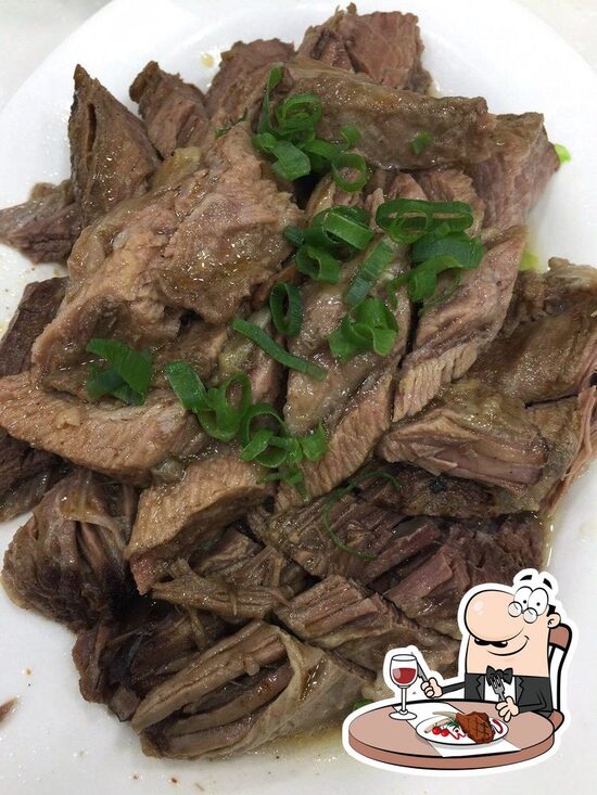 Menu at Chan Hon Kee restaurant, Hong Kong