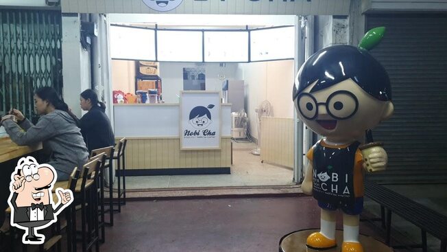 Menu at Nobi Cha's Bubble Tea Shop, Lampang