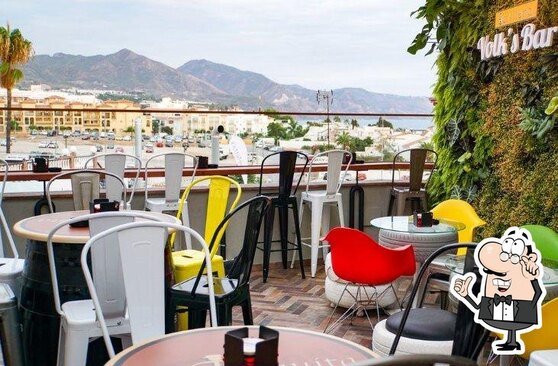 Menu at Volk's Bar, Nerja