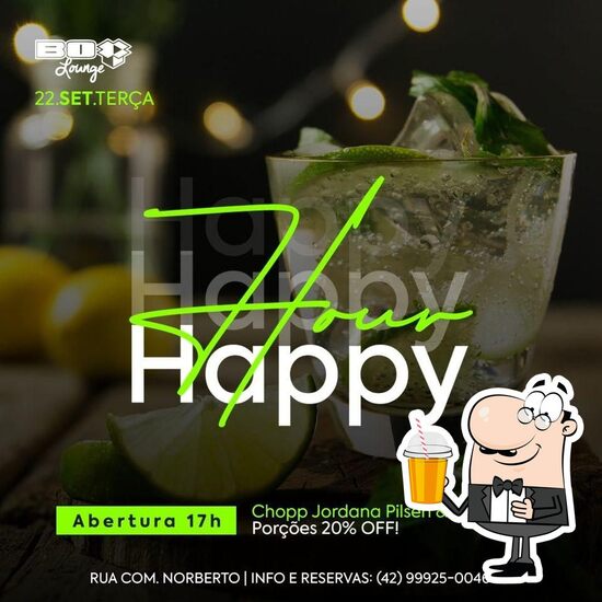 Box Lounge pub & Bar, Guarapuava, R. Comendador Norberto - Menu do ...