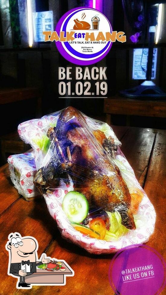 Talk-Eat-Hang, Manila, Tutuban - Restaurant menu, prices and reviews