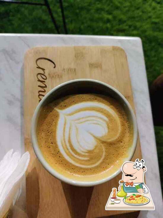 Menu at Crema cafe, Abu Dhabi, Cornich Road - شارع المَجْلِس