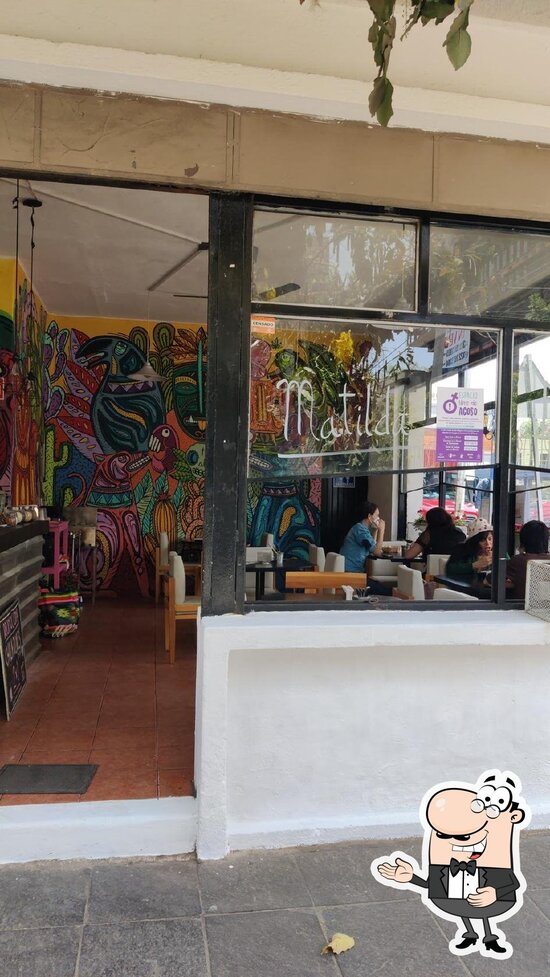 Menu at Matilda restaurant, Guadalajara