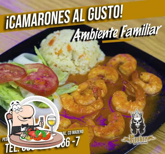 Menu at Rocker Restaurant-Bar, Ciudad Madero