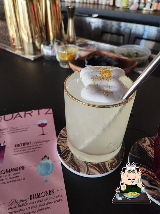 Carta del pub y bar Quartz, Phoenix