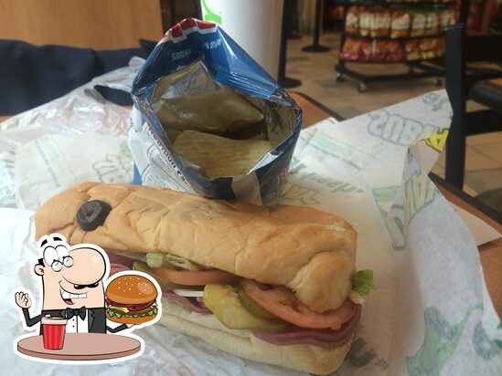 Carta de comida rápida Subway, Chicago, 511 N McClurg Ct
