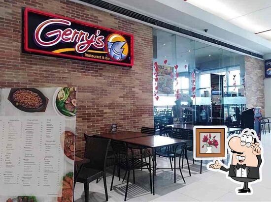 Menu at Gerry's Restaurant & Bar, Marikina
