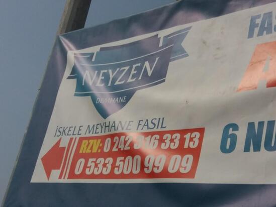 Neyzen Demhane, Antalya