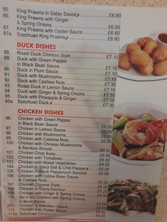Menu at Pewsey Chinese Takeaway fast food, Pewsey