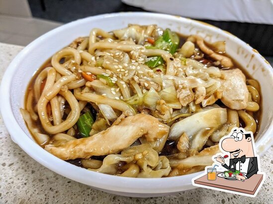 Menu at Lucky Noodle Box restaurant, Emerald