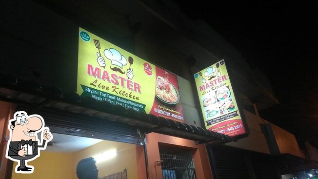 Menu at Master live kitchen, Porumamilla