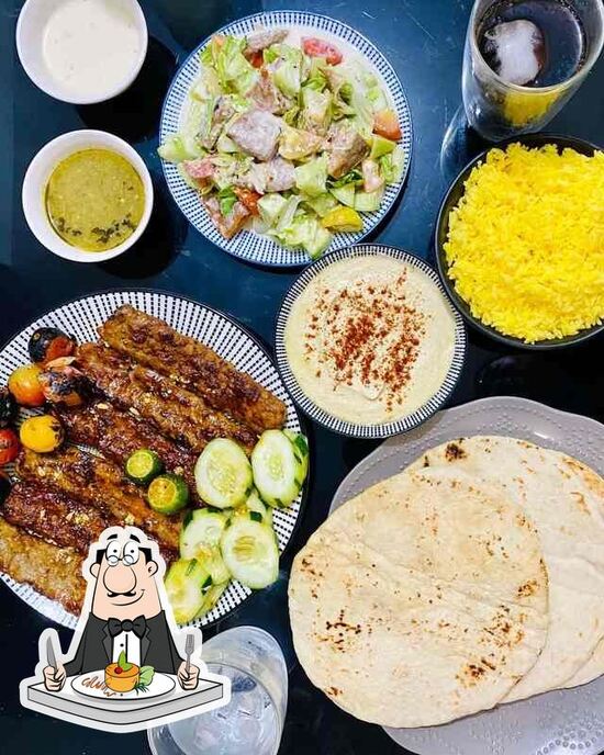 Menu at Persian Palate restaurant, Cebu City