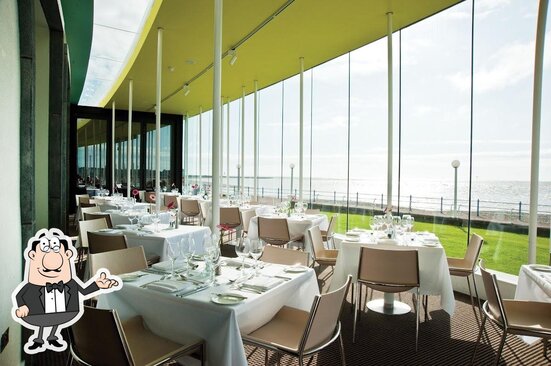 Menu at The Midland restaurant, Morecambe