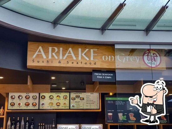 Menu at Ariake On Grey restaurant, South Brisbane