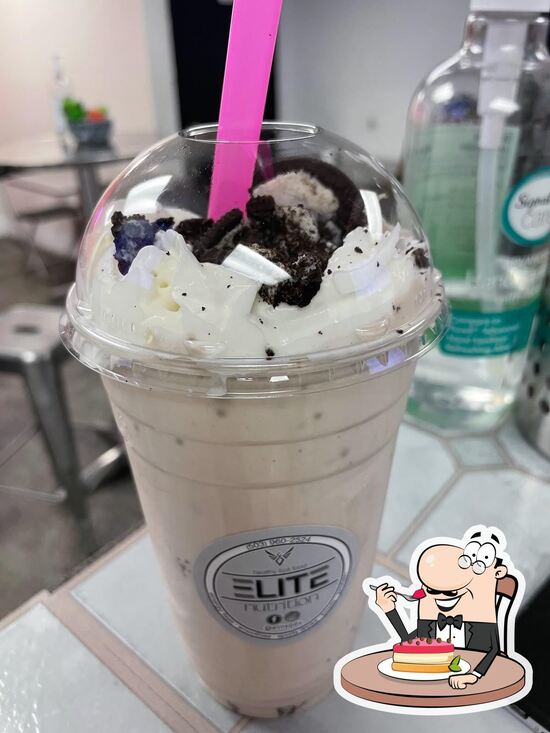 Menu at Elite nutricion bar, Beaverton