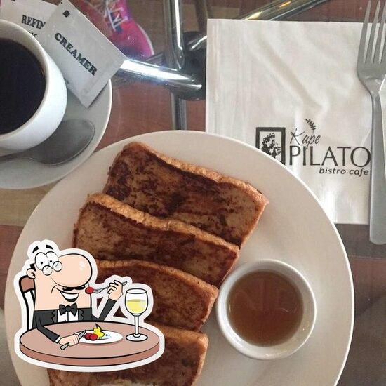 Menu at Kape Pilato Bistro Cafe, Manila