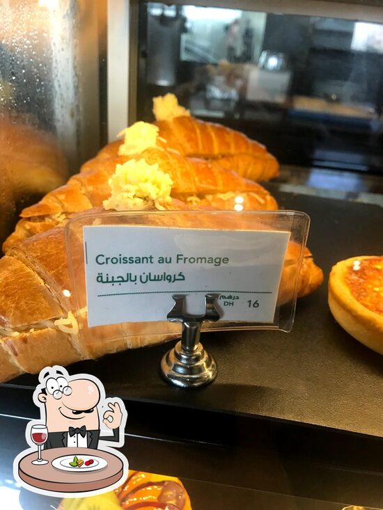 Menu at Starbucks cafe, Casablanca, Gare Casa Voyageurs